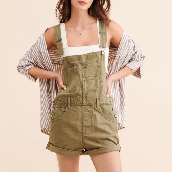 Free People | Jeans | Free People We The Free Ziggy Shortalls Overalls ...